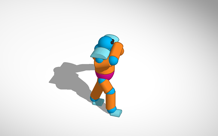 3D design Robot Dab | Tinkercad