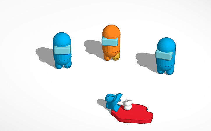 3D design among us | Tinkercad