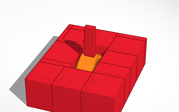 3D design Useless lever | Tinkercad