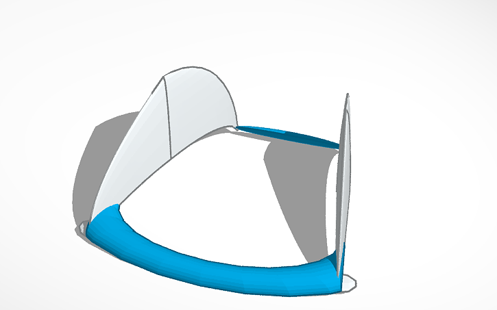 3D design Vortex Generator - Tinkercad