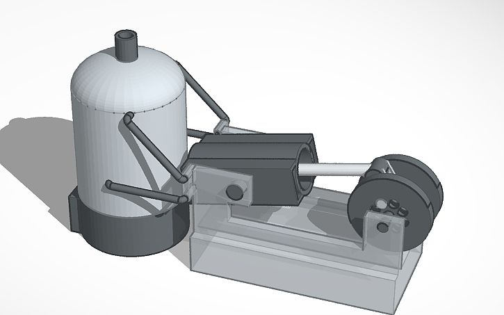 3D design Wobbler Engine - Tinkercad