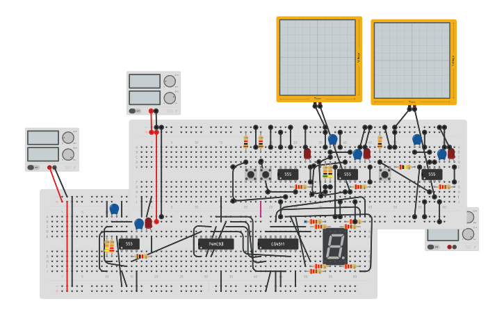 Circuit Design 555 Tinkercad