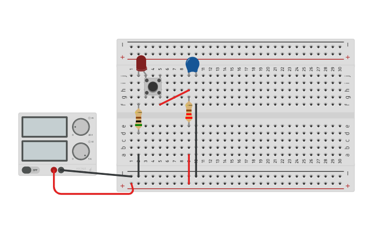 Circuit Design Capacitor Tinkercad