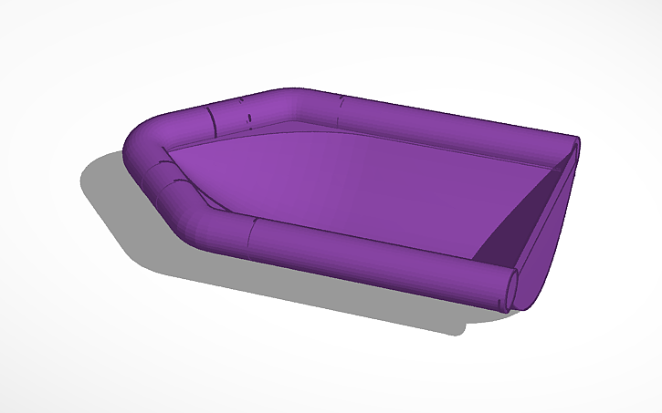 3D design rubber duck boat - Tinkercad