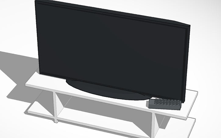 3D design Aruche kallonn 1 flat screen tv - Tinkercad