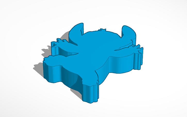 3D design stich - Tinkercad