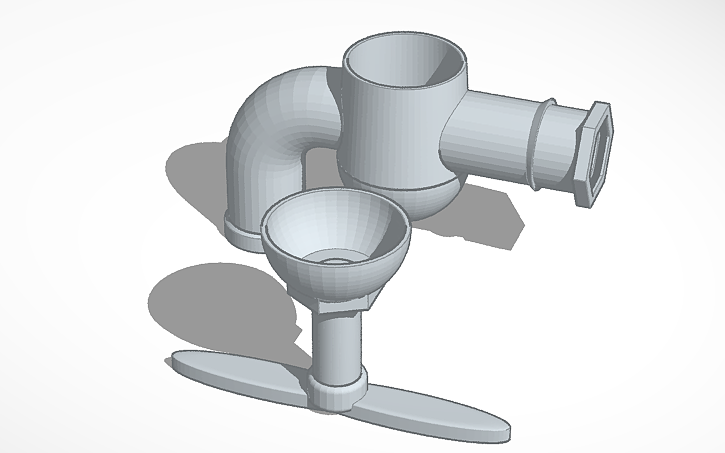 3D design Floating Tap - Tinkercad
