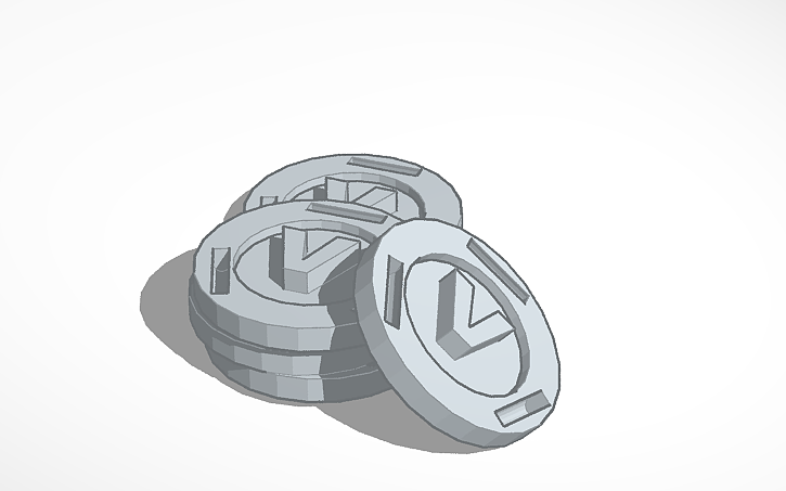 3D design Vbucks | Tinkercad