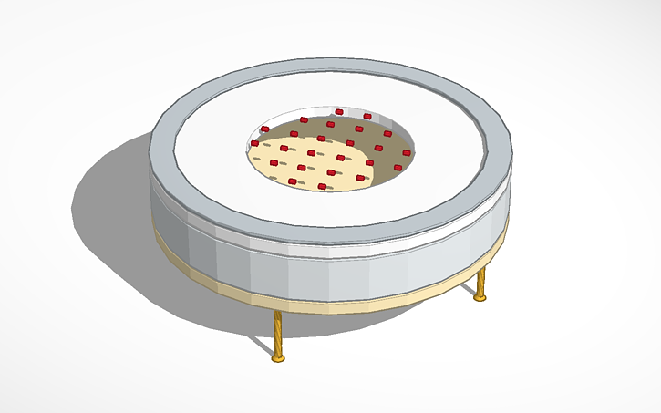 3D design Magic Button MOD10 (LED matrix) | Tinkercad