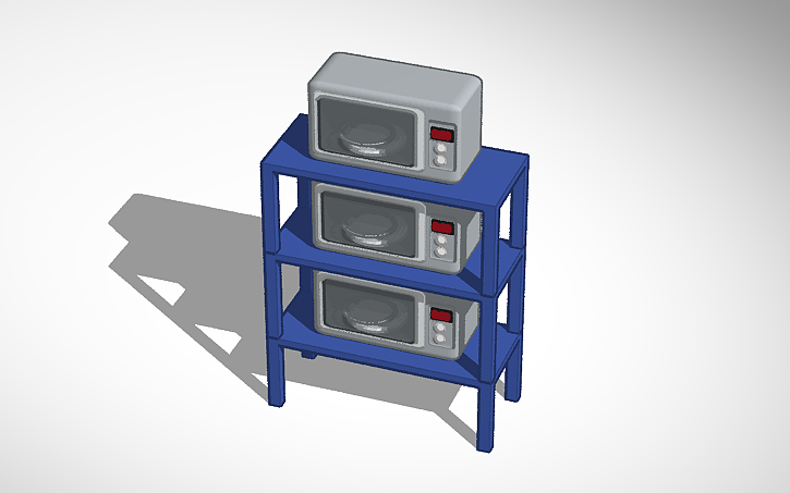 3D design Base Microondas Leadec | Tinkercad