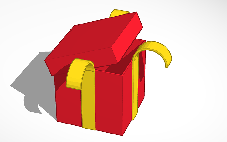 3D design Gift _By:_MCdude_That's_Not_Possible_To_Print - Tinkercad