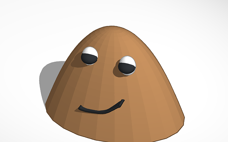 3D design pou - Tinkercad