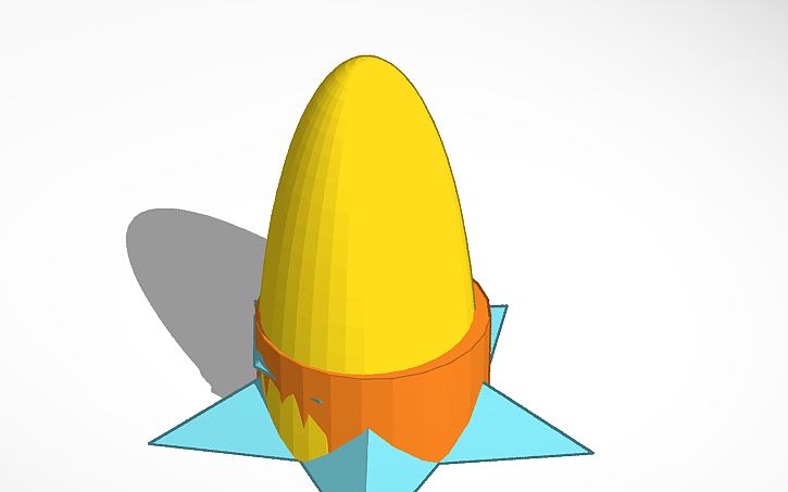 3D design Fire - Tinkercad