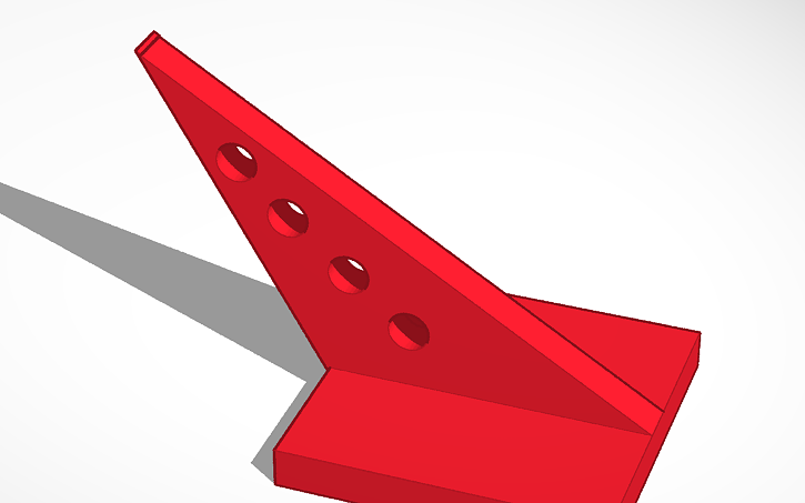3D design Control Horn - Tinkercad