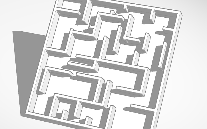 3D design Ball Maze - Tinkercad