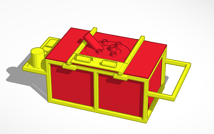 3D design FUEL CELL CAGE - Tinkercad