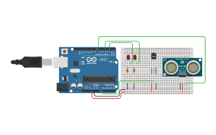 Circuit design IIN-ELS - Curso de Arduino - Grupo 1 | Tinkercad