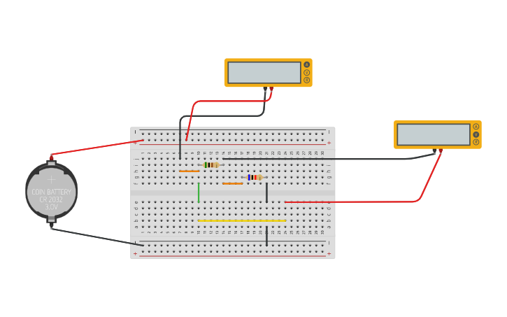 Circuit Design Задача 1 Tinkercad
