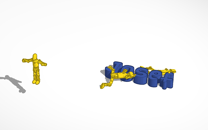 3D design Copy of Copy of Man - Tinkercad