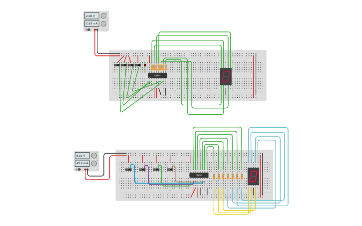 Circuit design Display - Tinkercad