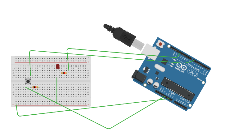 Circuit Design Button Tinkercad