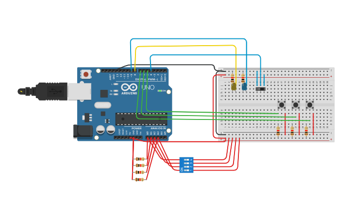 Circuit design LABORATORIO 7 | Tinkercad