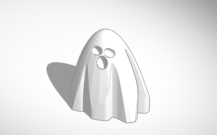 3D design Ghost - Tinkercad