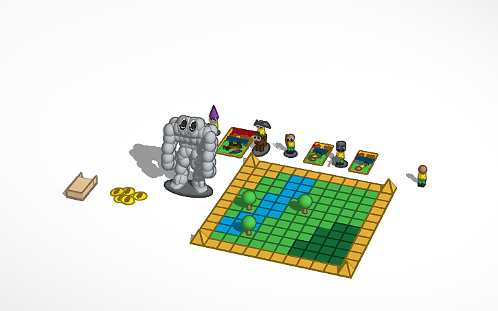 3D design Board - Tinkercad
