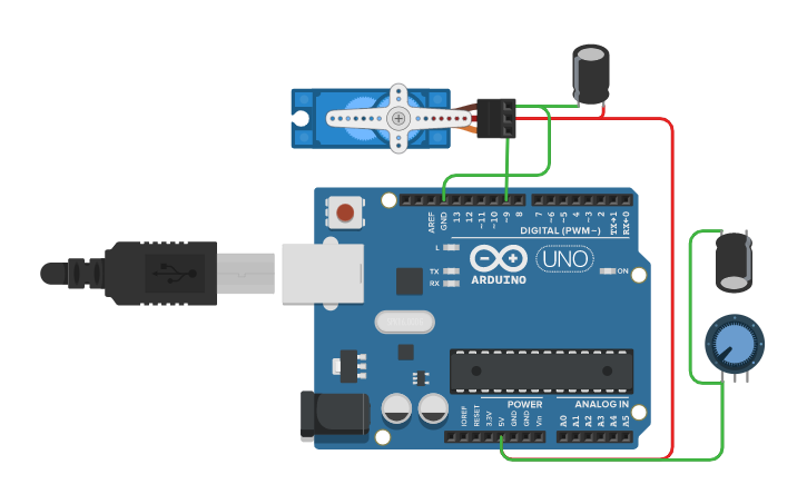 Circuit design Mood Cue | Tinkercad