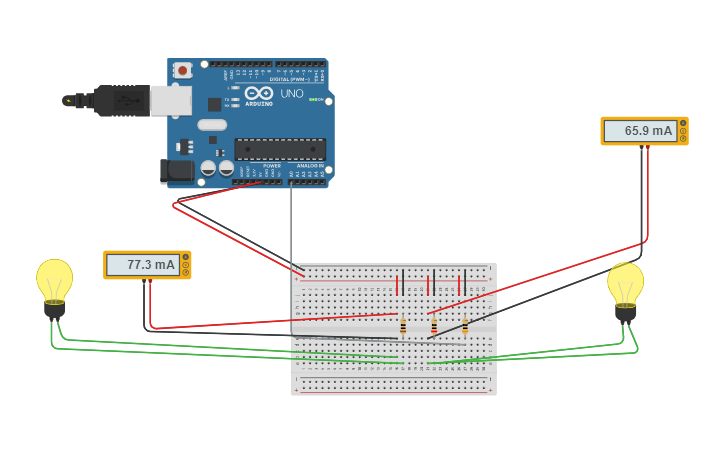 Circuit design Wilsterman/ Amperimetro 1 - Tinkercad