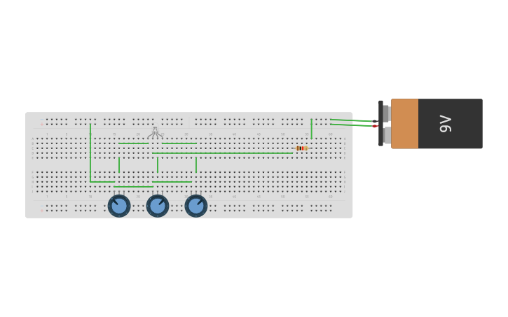 Circuit design practica 6 - Tinkercad