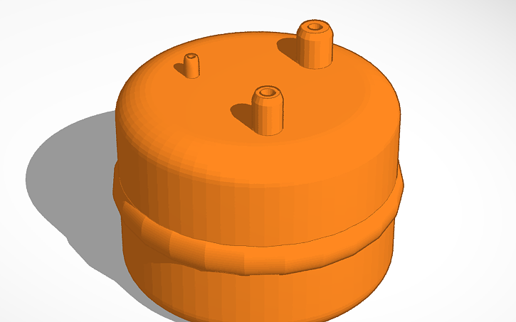 3D design Copy of pressure vessel - Tinkercad