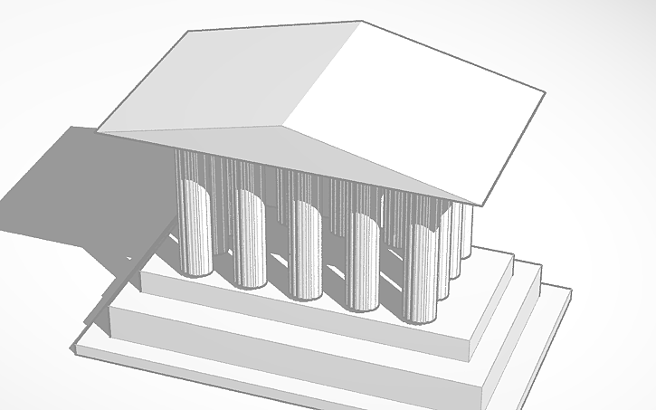 3D design Building - Tinkercad
