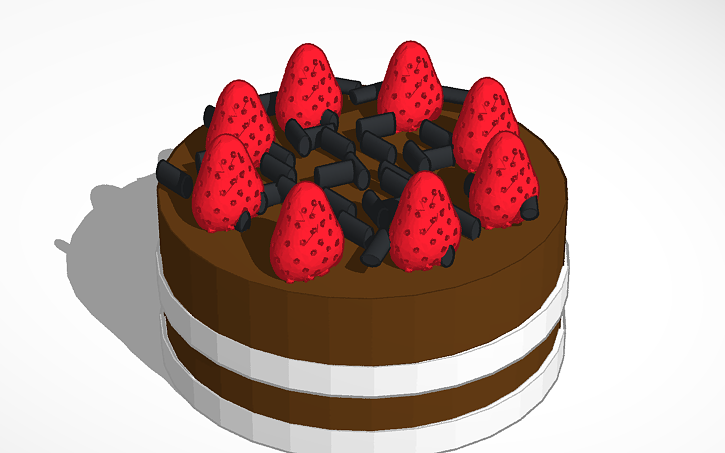 3D design Kenzos taart - Tinkercad