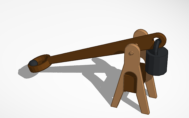 3D design Catapult - Tinkercad