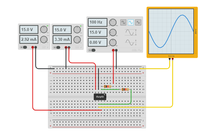 Circuit design Preparatory Task 1 - Tinkercad