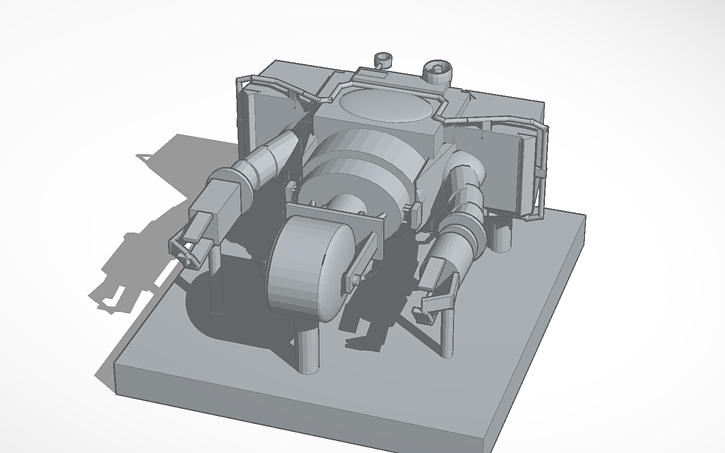 3D design Fallout Securitron for Printing - Tinkercad