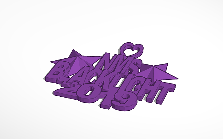 3D design Emilie Barrick BLD Lanyard - Tinkercad