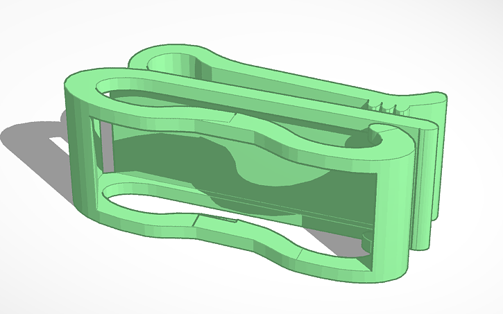 3D design A Fitbit Flex Clip-On Holder - Tinkercad