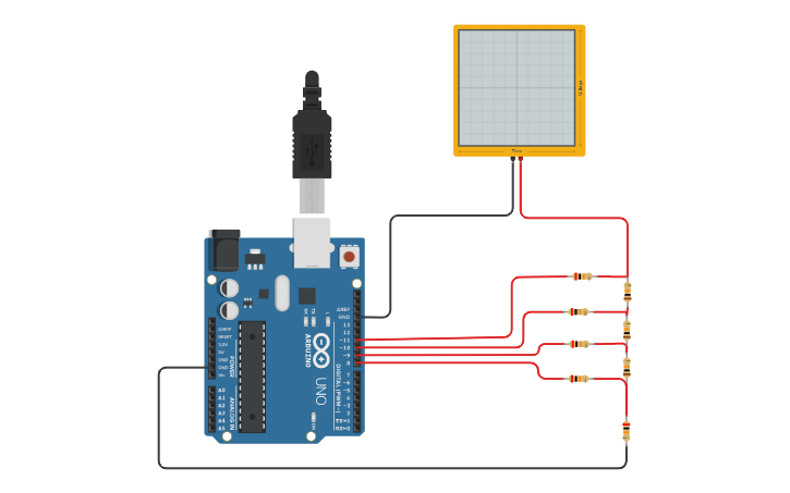 Circuit design RT-DSP-HW01- signal generator | Tinkercad
