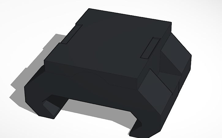 3D design VALORANT sight for Nerf Part 1 | Tinkercad