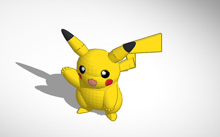 3D design pokemon - Tinkercad