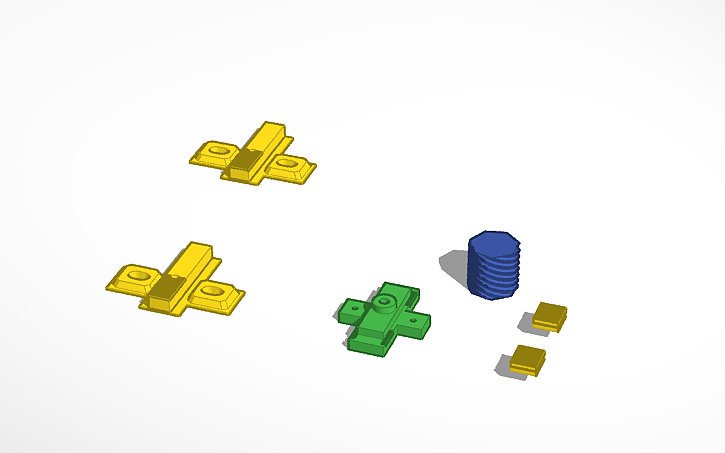 3D design Bisagra | Tinkercad