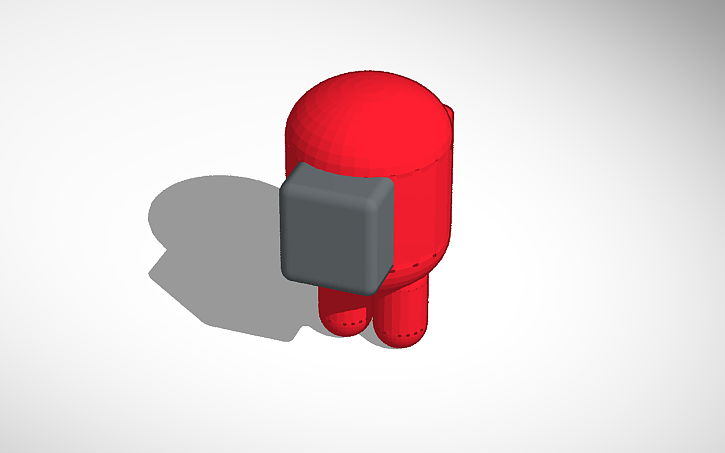 3D design Among us | Tinkercad