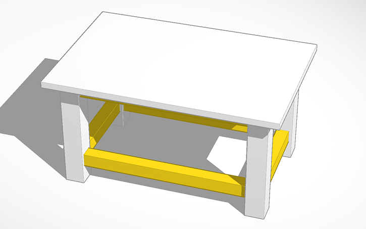 3D design Coffee-Table-1 - Tinkercad