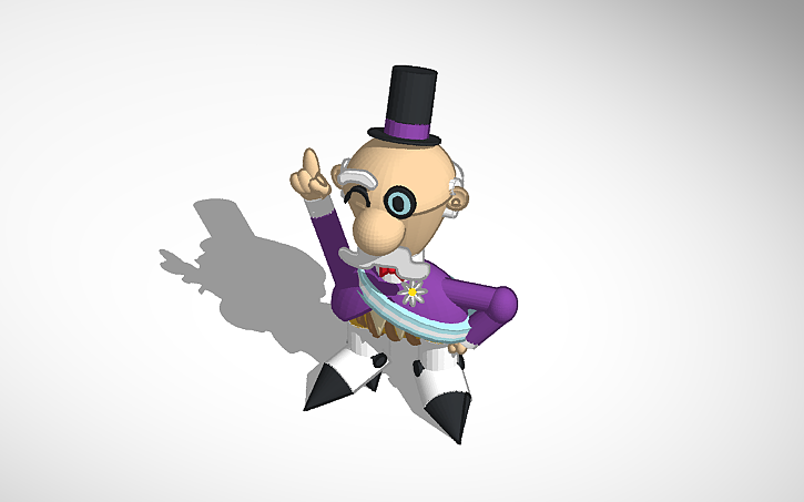 3D design Mayor of Townsville Eddie - Tinkercad