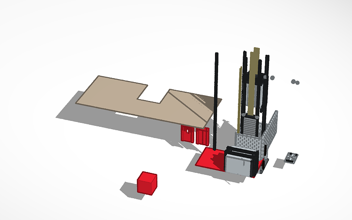 3D design Pulley Elevator | Tinkercad