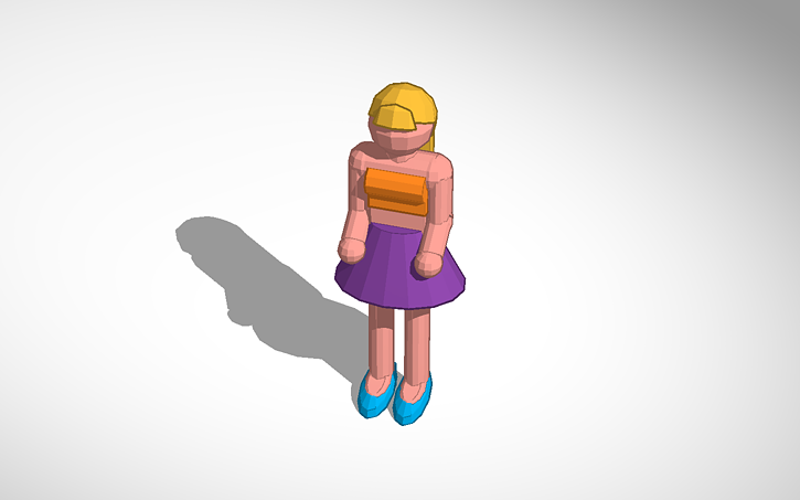 3D design Girl - Tinkercad