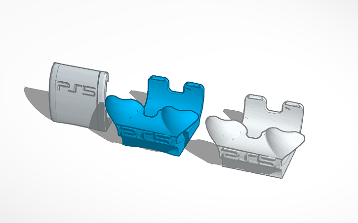 3D design PS5 Controller Clip-V2 - Tinkercad