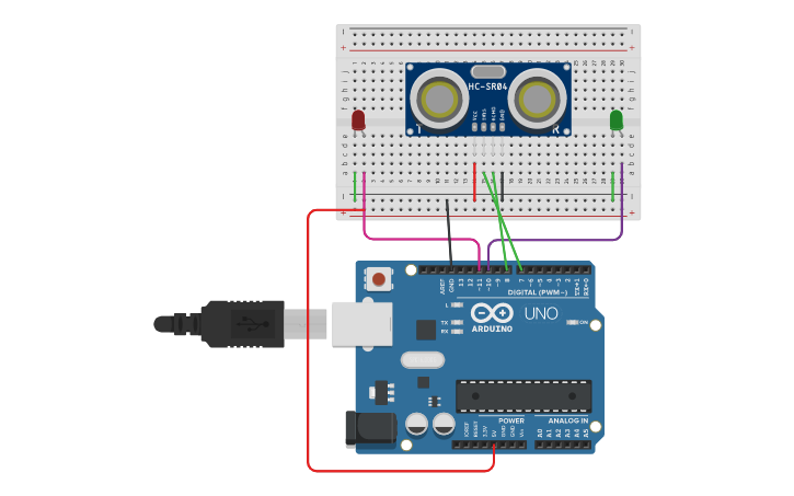 Circuit design radar - Tinkercad
